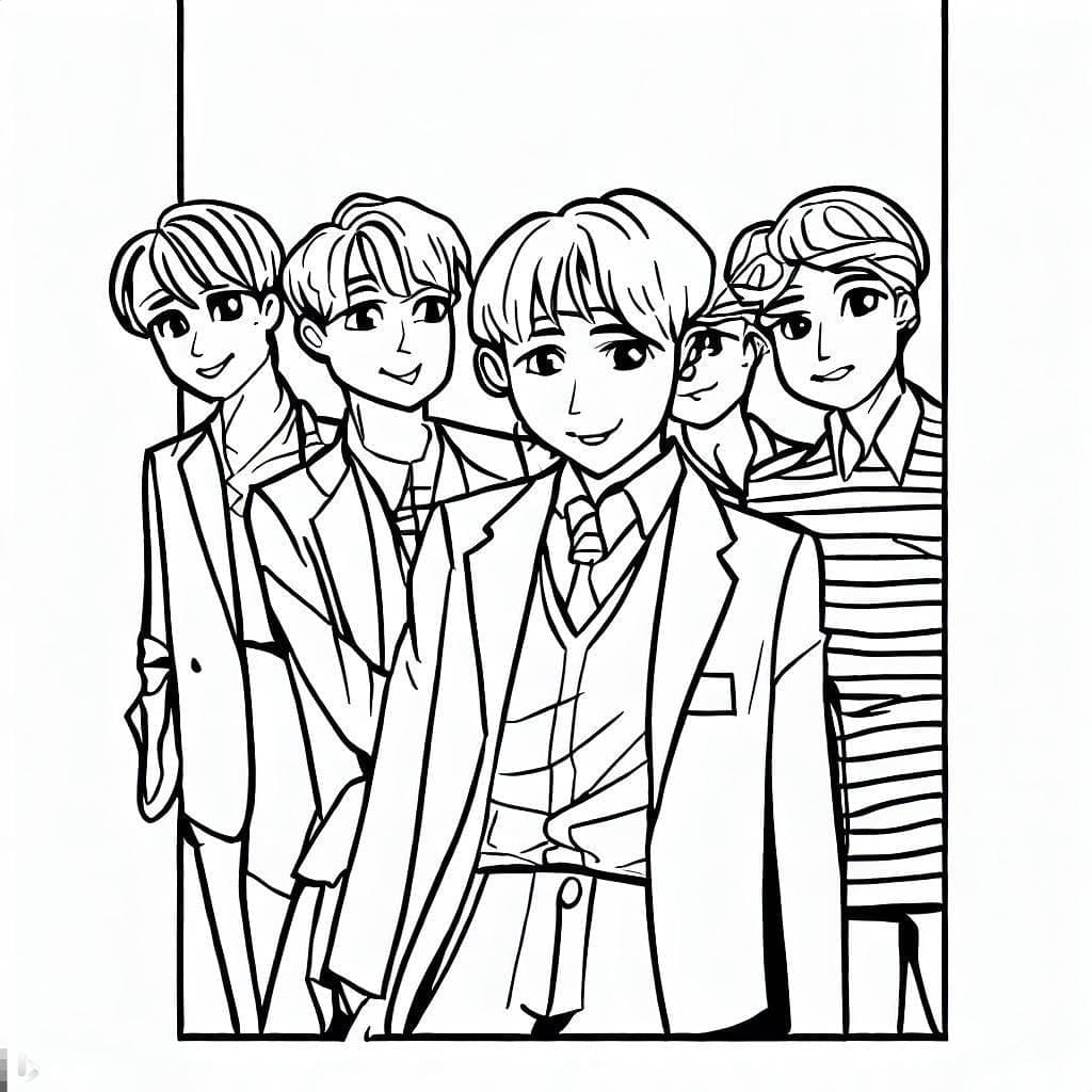 Anak Laki laki Di BTS