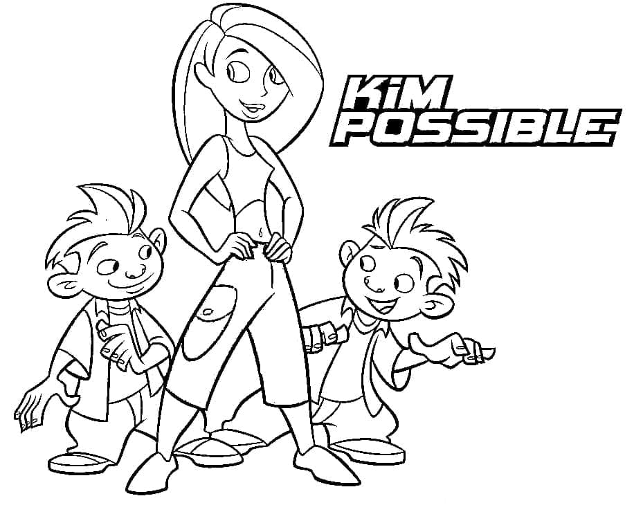 Kim Possible bersama Jim dan Tim